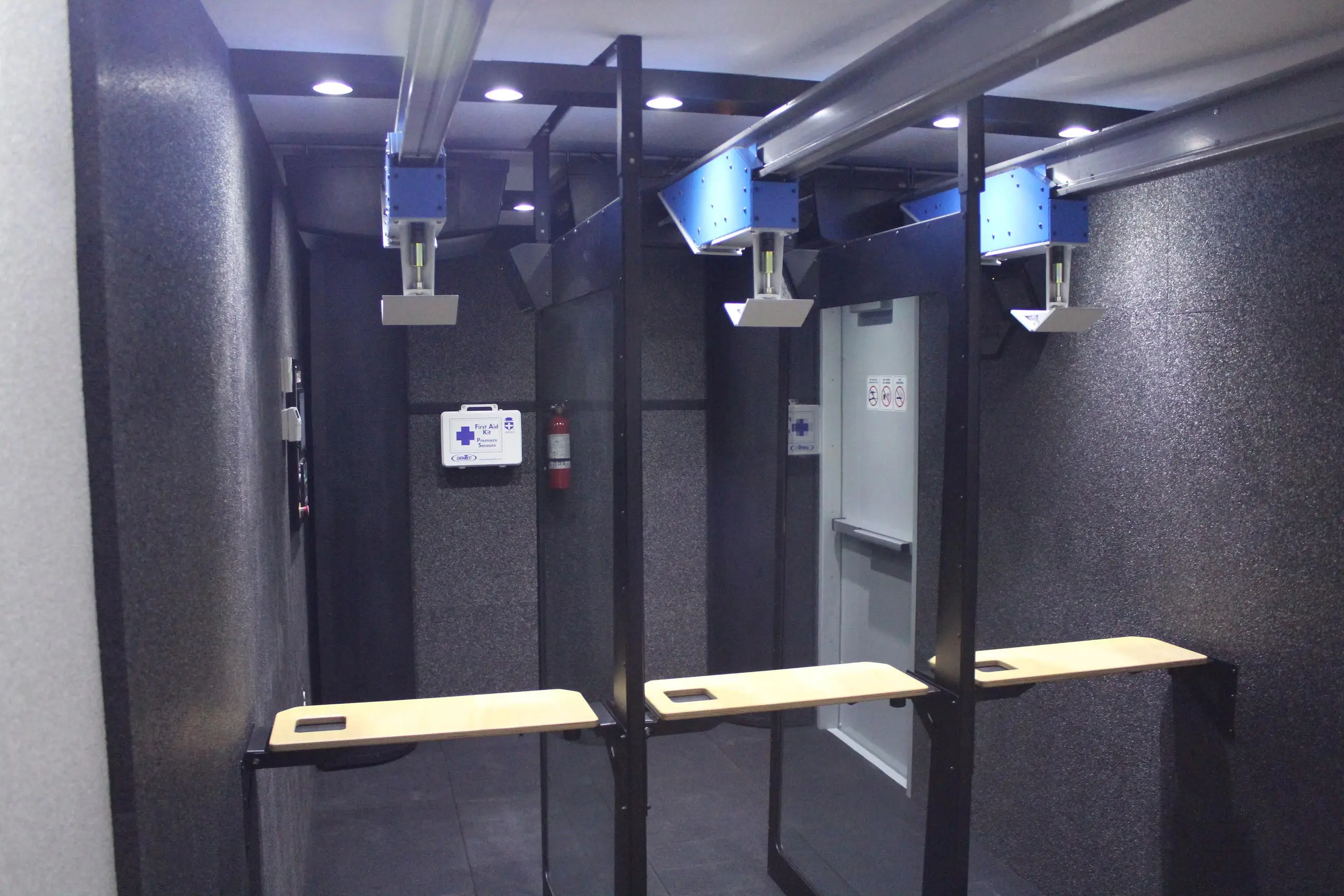 Customized Ballistic Rubber Block Tiles for Shooting Gallery