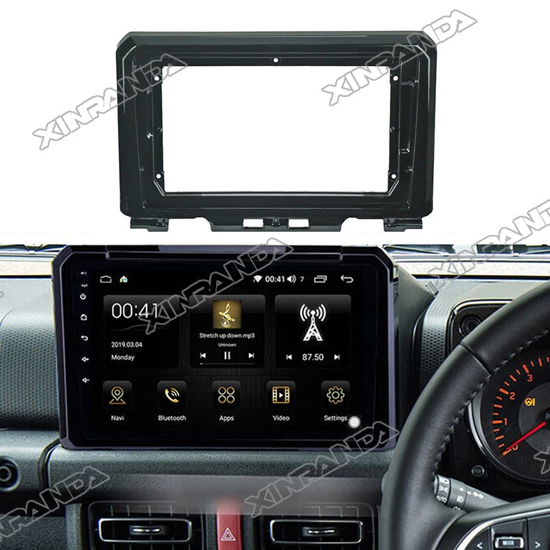 Jimny Jb74 Accessories Navigation Screen Decorative Frame For Suzuki ...