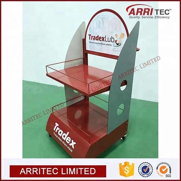 Engine Oil Rack - Adjustable Shelving for Display & Storage