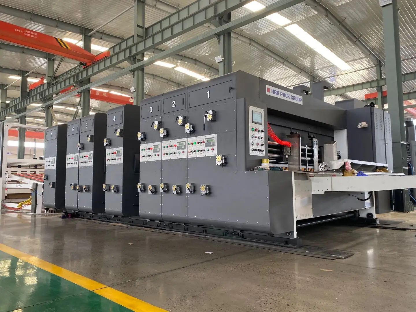 Corrugated Carton Fully Automatic Flexo Printer Slotter Die Cutter ...