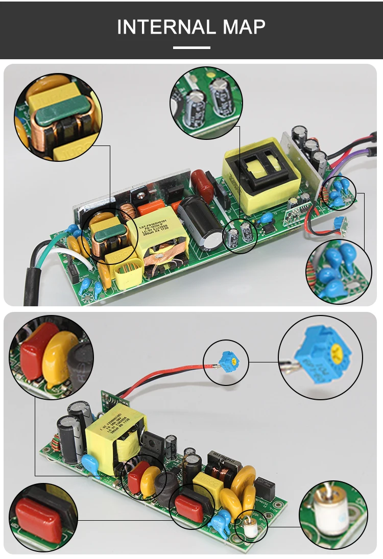 150w 347vac Wide Range Input Constant Current Led Driver With Aux 12v ...