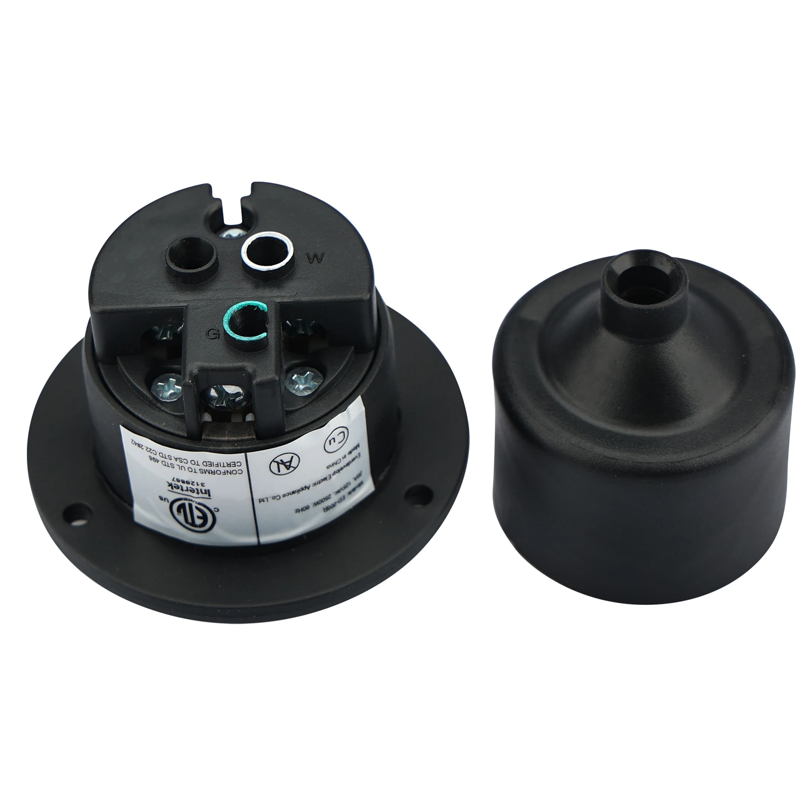 S202 20amp Receptacle For Generator Nema 5-20r Outlet With Cover,125 ...