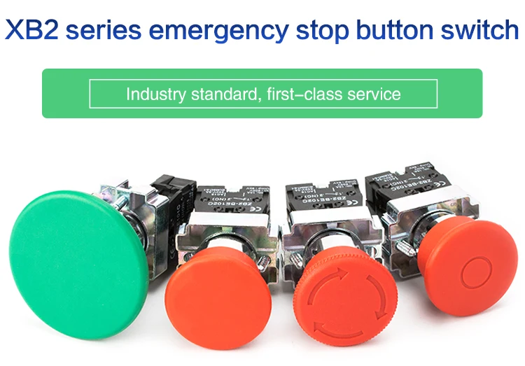 XB2 Series Emergency Stop Switch - Reliable Safety Solution