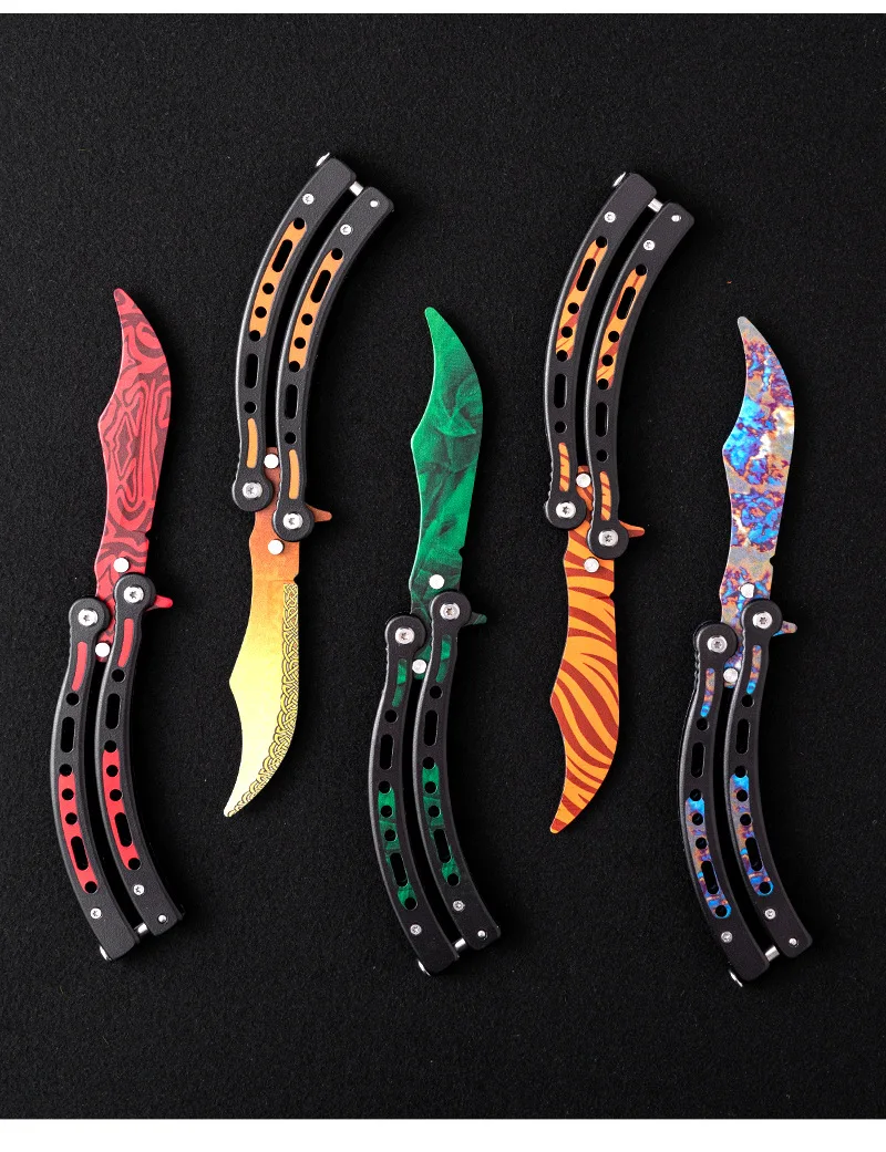 OEM Customizable Uncut Stainless Steel Blade for CSGO