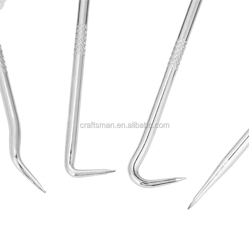 4pcs/set Car Extra Long Hook Pick Tools Set O-ring Seal Remover Craft ...