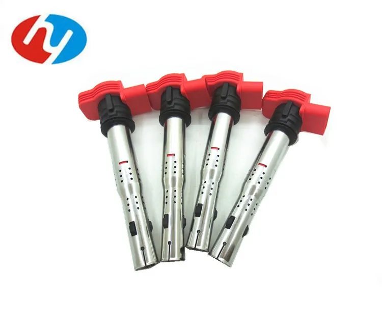 Hengney Red Ignition Coil 06e905115f 06e905115e 06e905115a 06e905115 ...