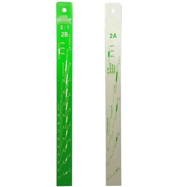 Auto Aluminium Industrial Paint Mixing Measuring Stick Ruler - Buy ...