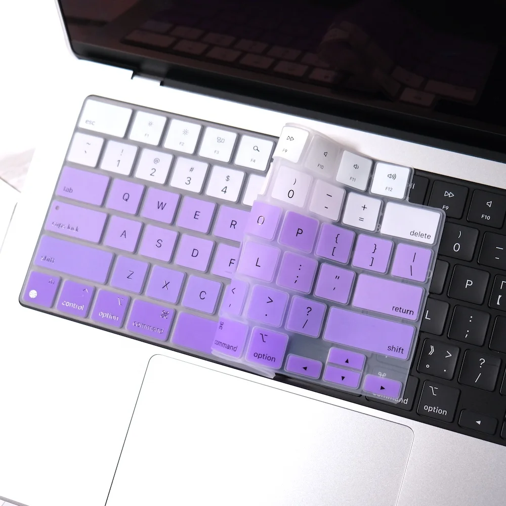 Custom Colorful Waterproof Keyboard Cover Silicone Laptop Keyboard ...