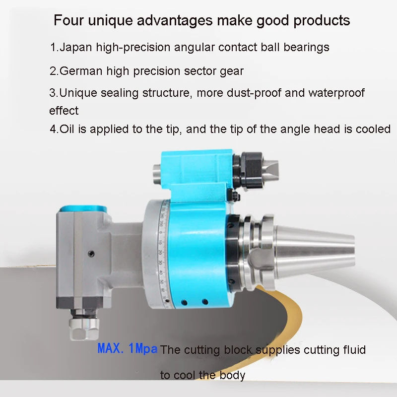 90 Degree CNC Angle Head - Precision Milling Solutions