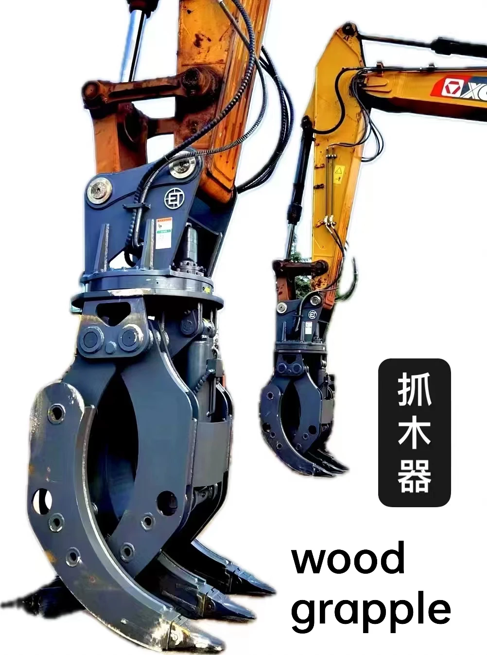 Wood Grapple Hydraulic Log Grapple Log Grapple - Buy Wood Grapple ...