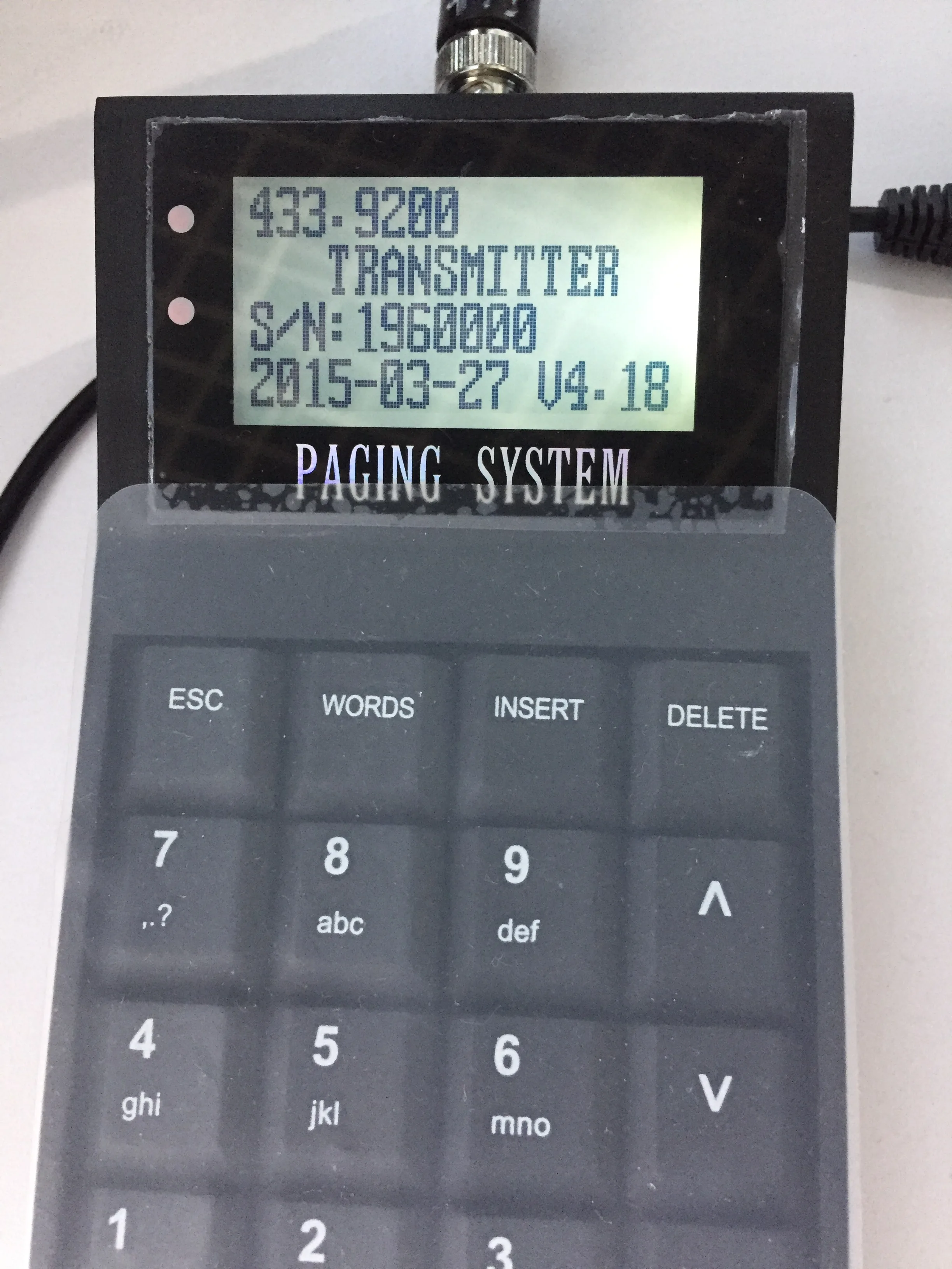 New Design Display Text Staff Pager System With Software For Hospital ...