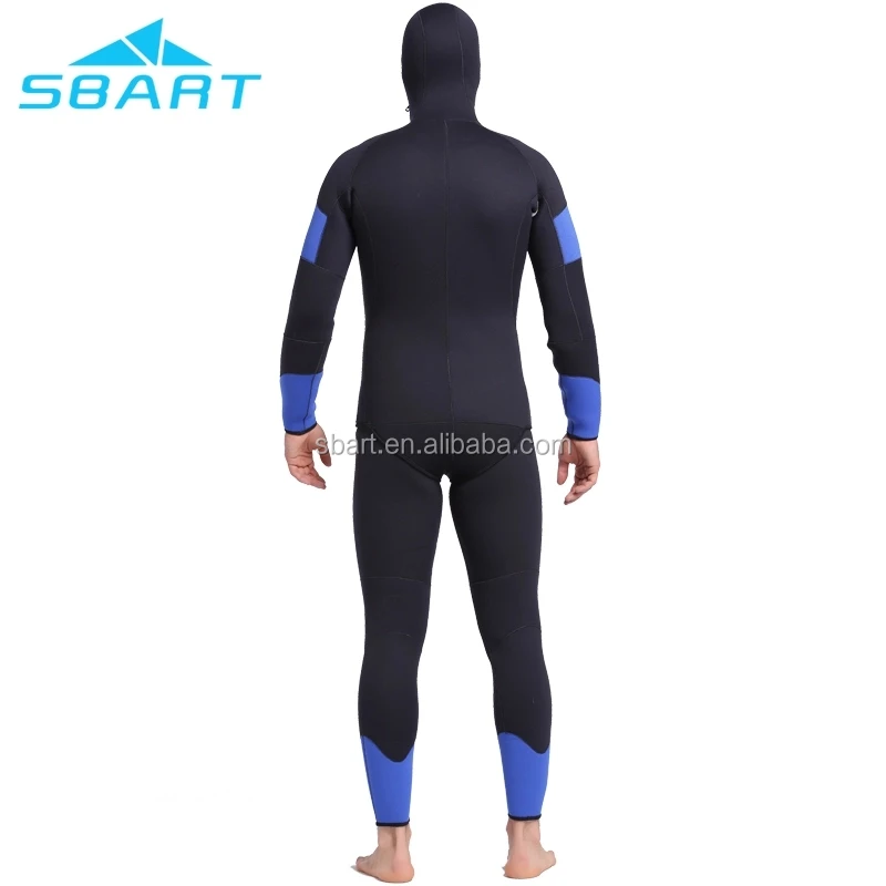 Sbart 5mm Full Body Men’s Wetsuit with Hood - Thick Material