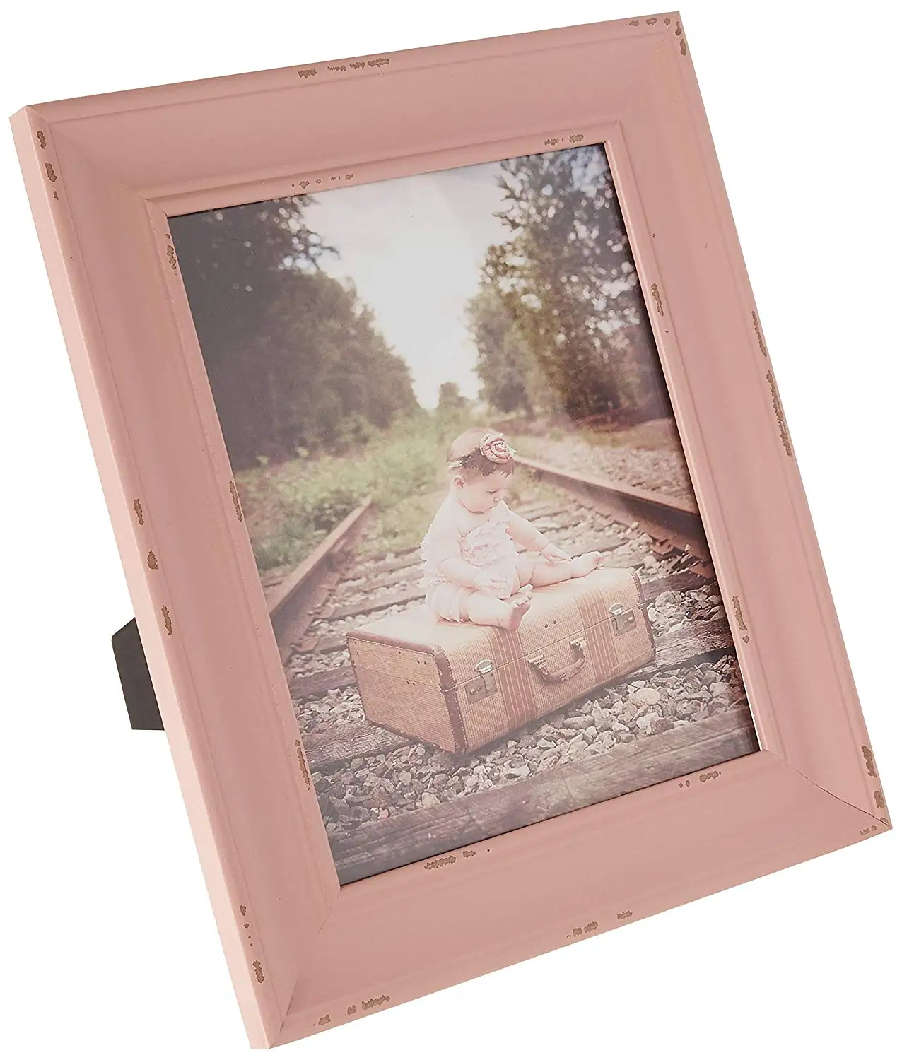 Rustic Wooden Square Picture Frames 8x8 - Set Of 2-100% Natural Solid ...