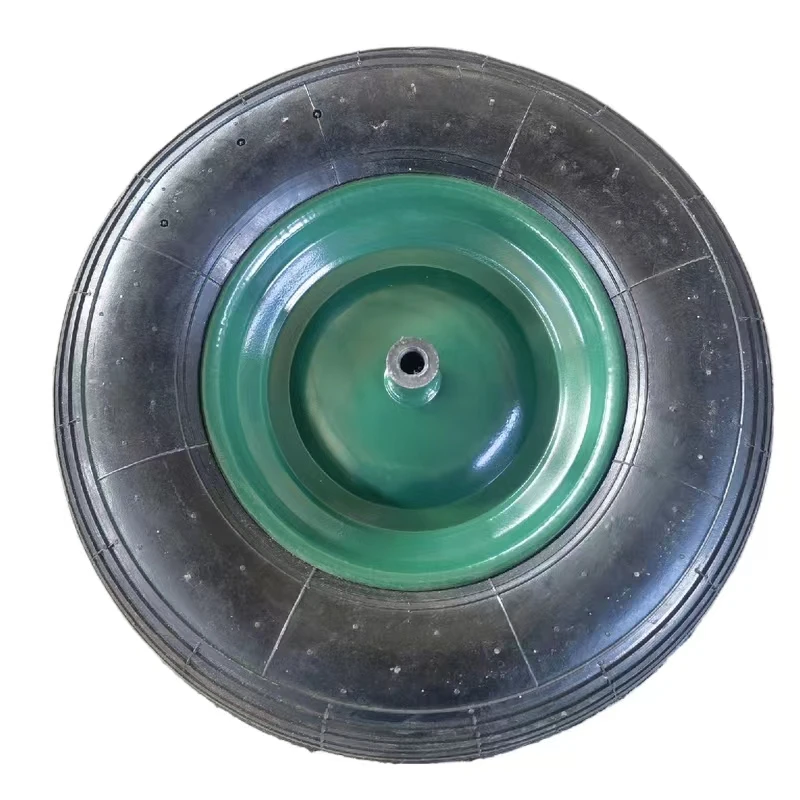 Pneumatic Inflatable Rubber Wheelbarrow Wheel Barrow Tire Wheel With 3. ...