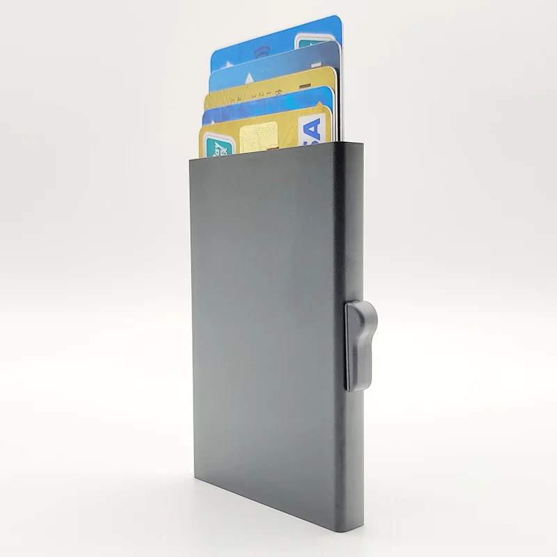 2020 New Design Multi Atm Card Holder Pop Up Aluminum Rfid Blocking ...