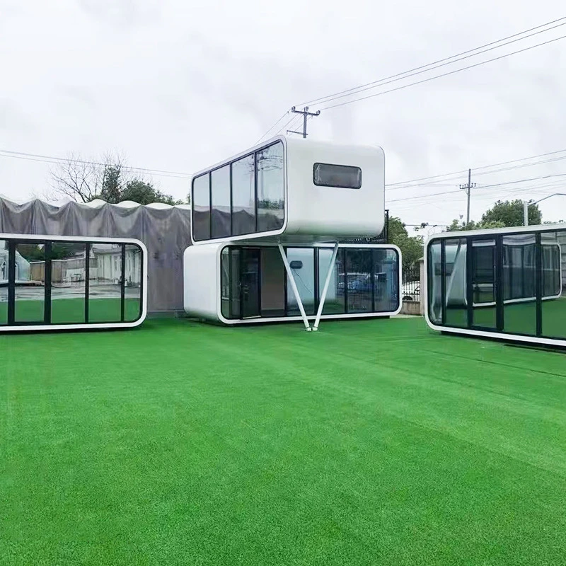 20ft 40ft Prefab Modular Houses Tiny Homes Cabin Office Portable Home ...