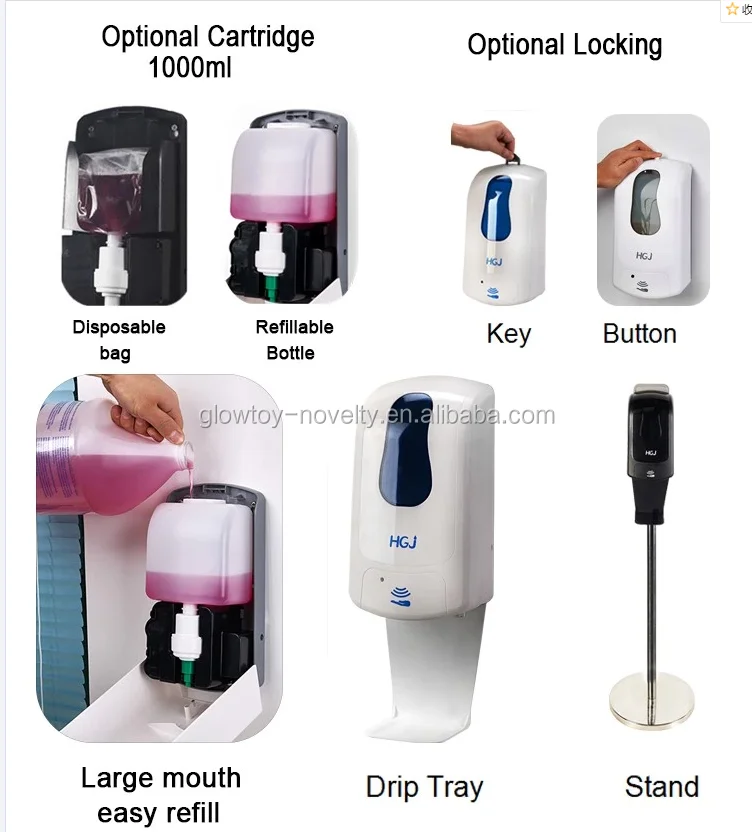 Wholesale Automatic Hand Sanitizer Dispenser For Shopping Malls Schools ...