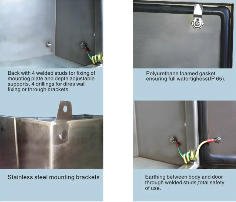 Stainless Steel Enclosure IP65 - Durable & Customizable