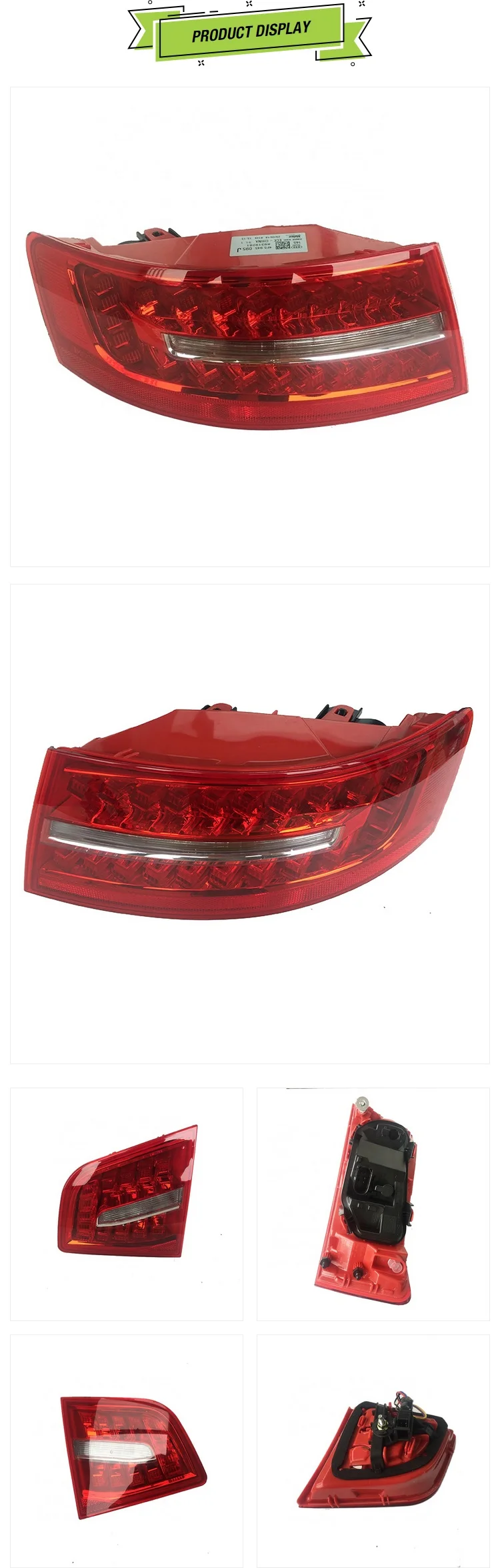 Audi A6 C6 S6 Quattro RS6 LED Rear Brake Lights - Mandyautoparts
