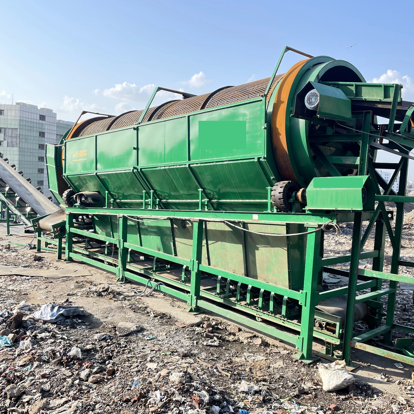 Buy Organic Waste Sorting Trommel Screen Plant with High Accuracy ...