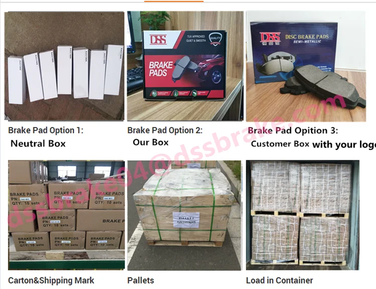 DSS Brake Pads - Reliable Ceramic Auto Parts for Nissan