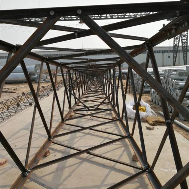 Self-supporting Angle Steel Truss Tower for Telecom