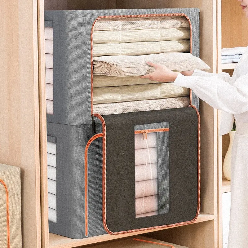 Classic Style Cloth Boxes For Foldable Clothing Box Linen Vpump Clothes ...