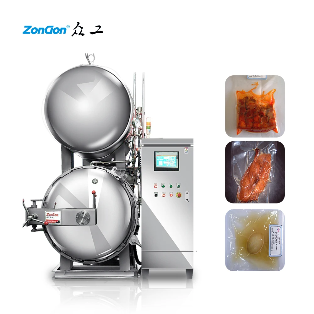 Electric Mini Retort Machine For Ready-to-eat Meat Curry In Pouch - Buy ...