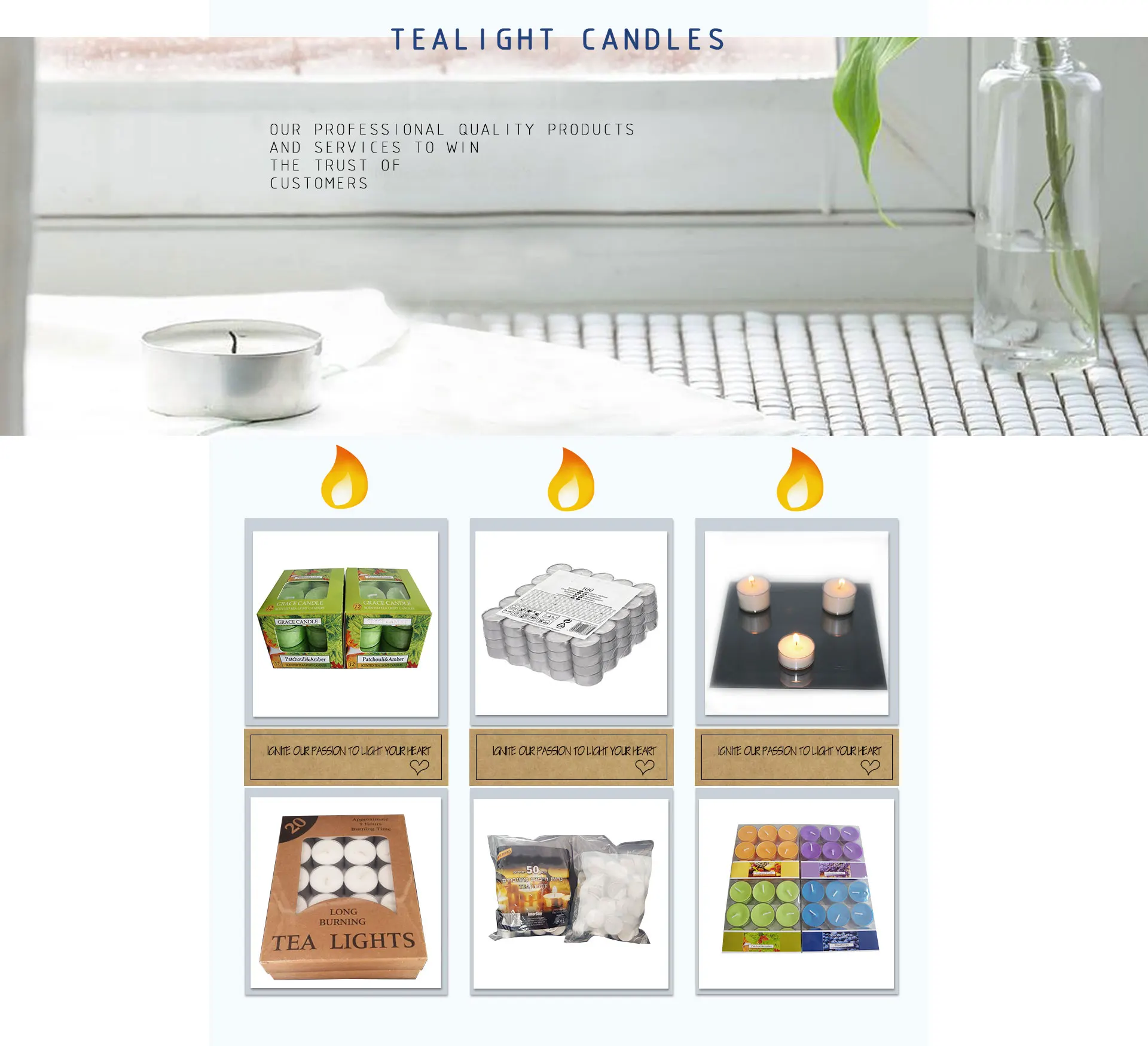 Baoding Be-Ladies Home Products Co., Ltd. - Scented Candle, Birthday Candle