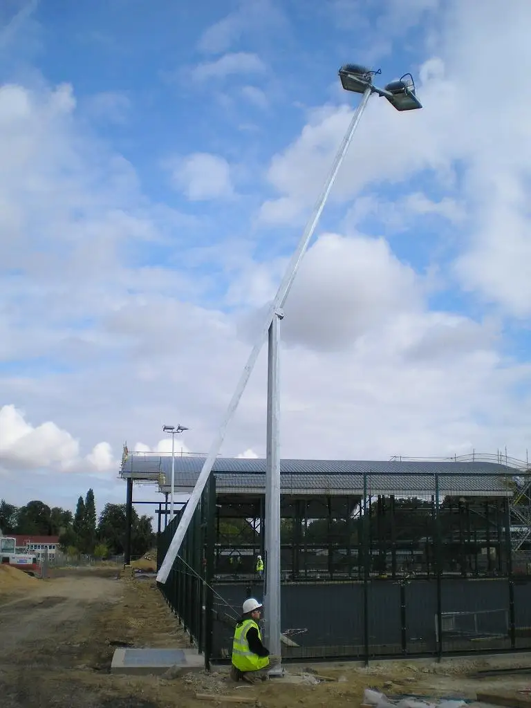 Tiltable Poles - Durable CCTV Camera and Lighting Solutions