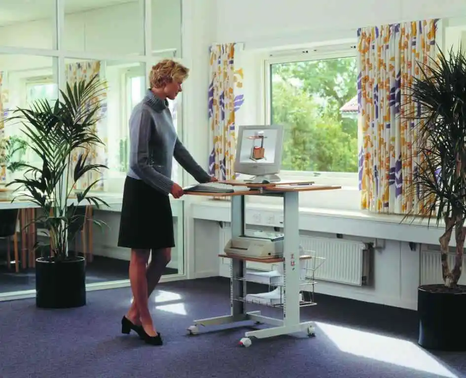 TWINCO Multi-Purpose Office Desk - Adjustable & Mobile