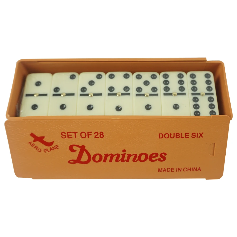 Custom Jumbo Domino Double Six - Eco Friendly & Durable
