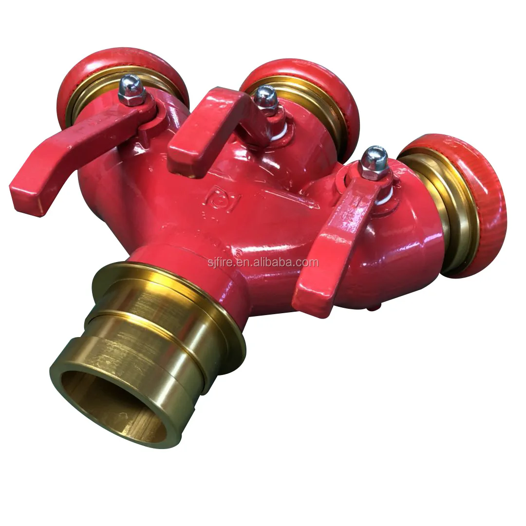 High Quality 2 Ways Breeching Dividers Valves For Fire Fighting - Buy ...