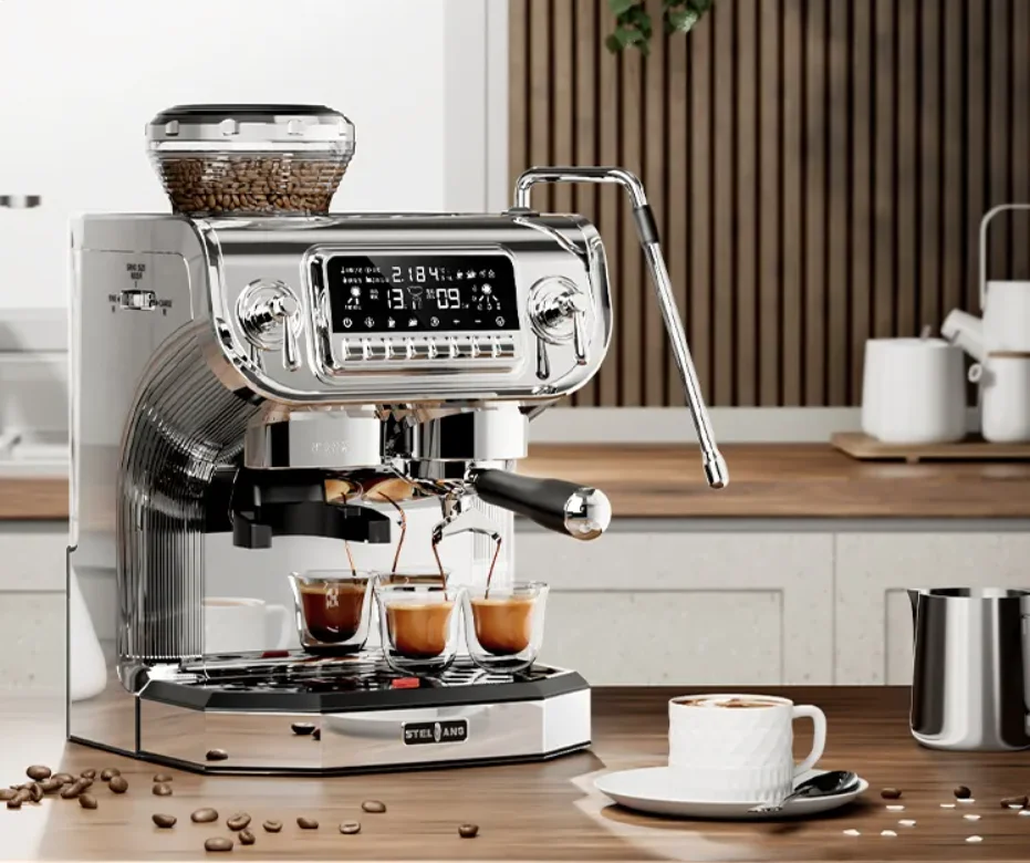 Italian Automatic Coffee Maker Espresso Coffee Maker With Touch Screen ...