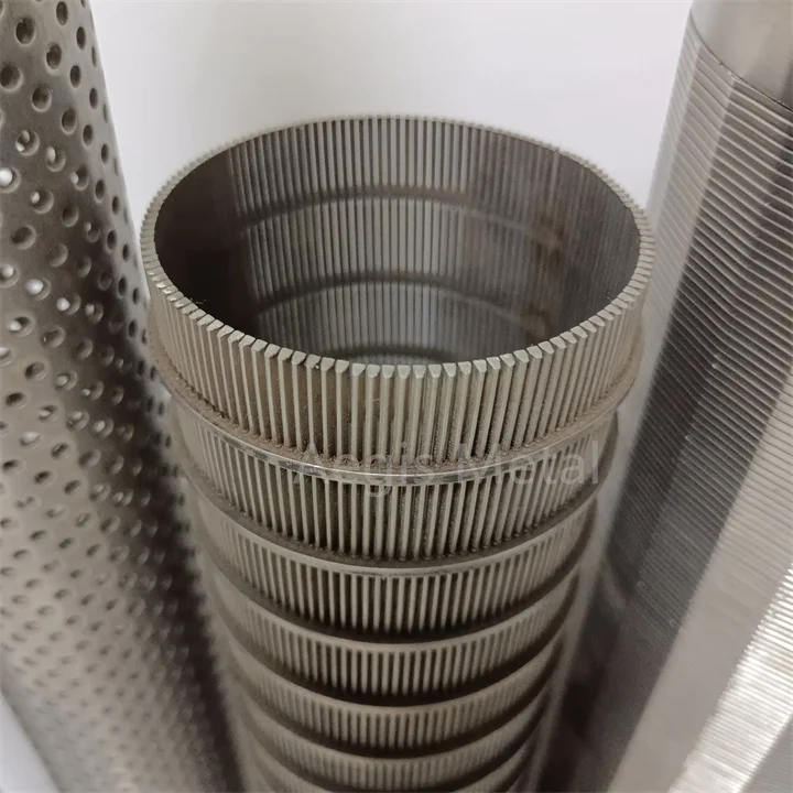 Stainless Steel 304 316 316l Johnson Wedge Wire Water Well Screen V ...