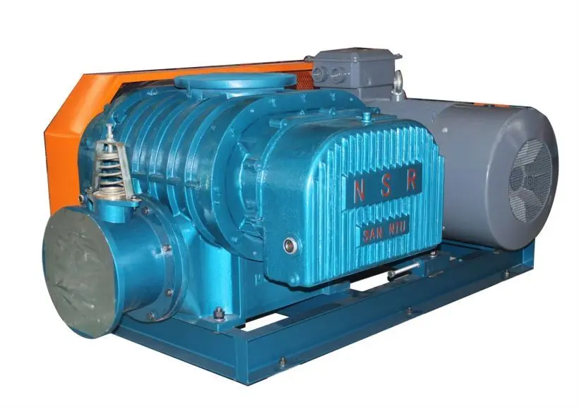 Two Blade Horizontal Roots Blower With High Air Volume - Buy Three Leaf Roots Blower For The ...