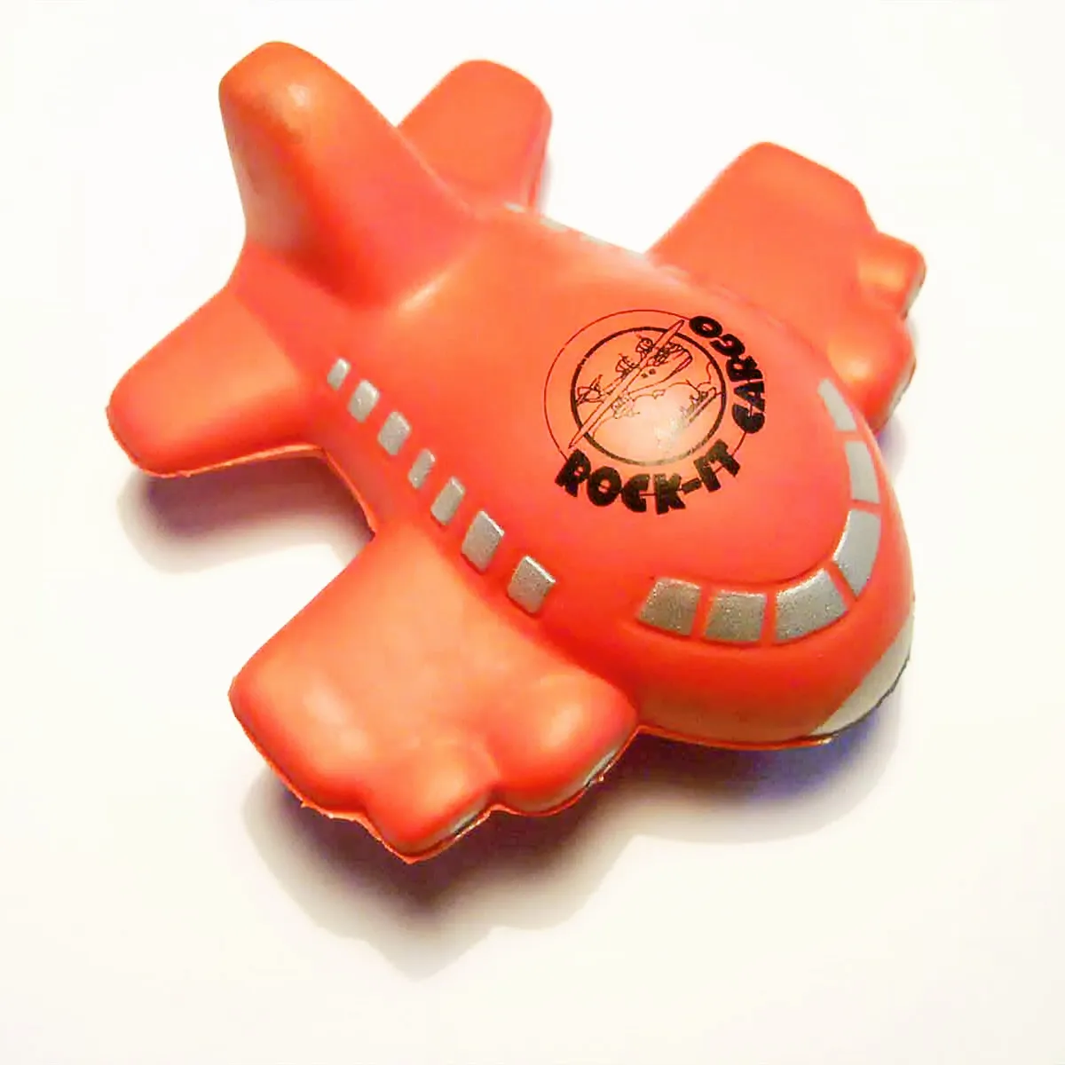 Airplane Shape PU Foam Stress Ball - Perfect Promotional Gift