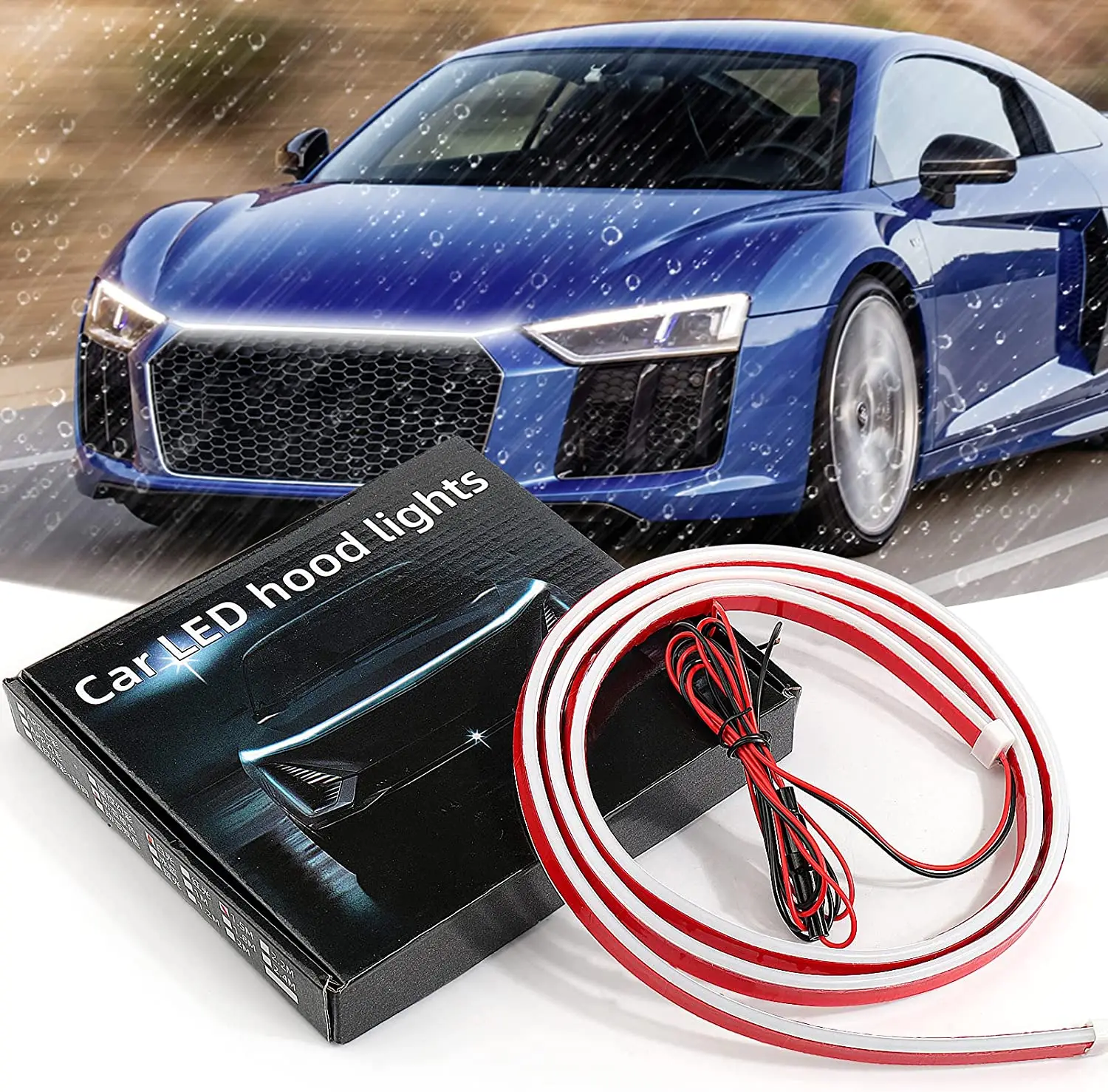 Factory Price Exterior Car LED Strip Lights Flexible Turn Signal Tube ...