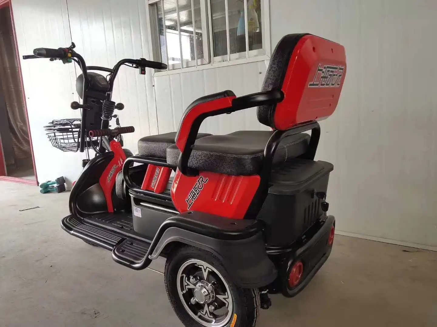 48v 500watt Electric Pedicab Tricycle for Handicapped People