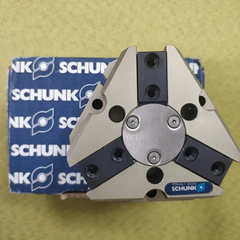 Schunk Elongated Cylindrical Three - Claw Air - Claw Cylinder Pzn+64-1 ...
