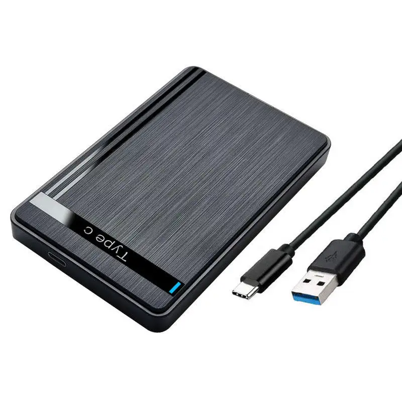 Shuole Plastic External Hard Drive Enclosure Case SATA to USB 3.1
