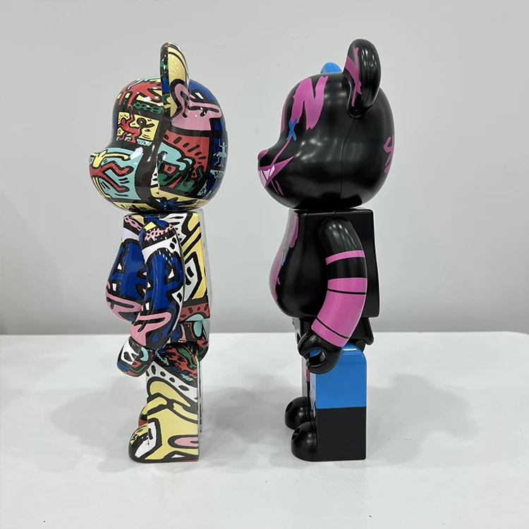 Jinx Bearbrick 400% Living Room Decorations Doodle Pop Art Office ...