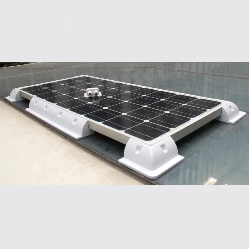 Abs White Plastic Mounting Brackets Solar Pv Brackets For Caravan/rv ...