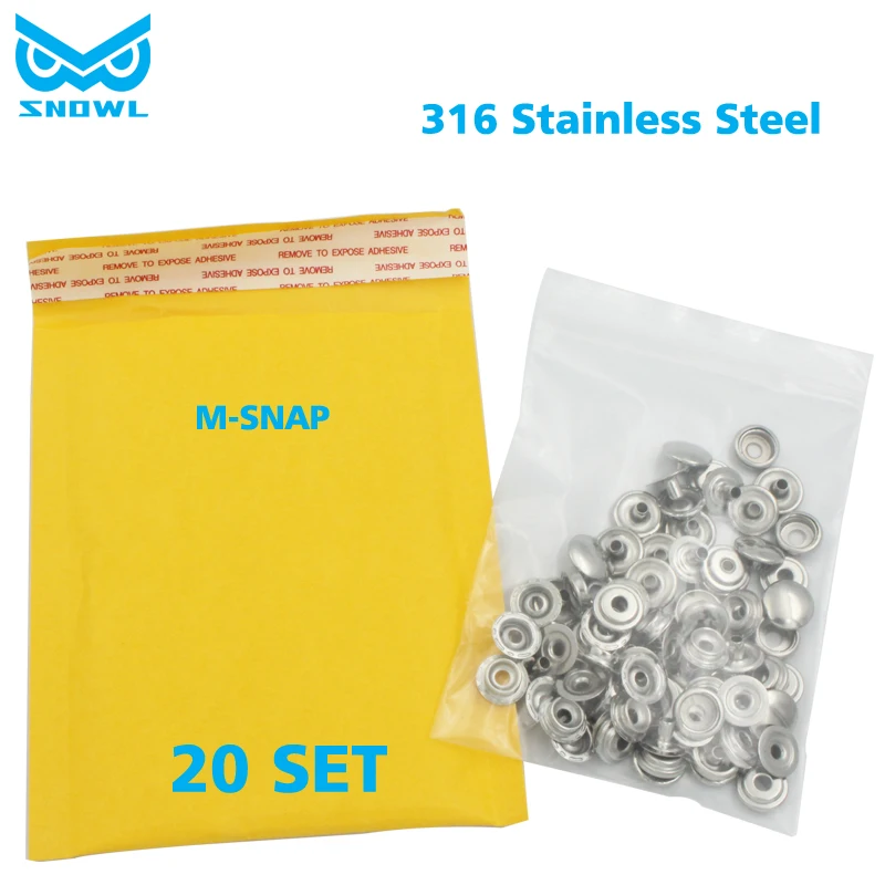 SNOWL Custom Design Marine Button Snaps Button Snaps for Canvas ...