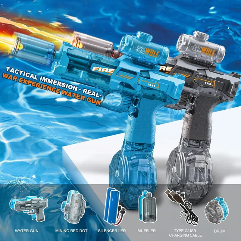 Mini Automatic Electric Water Gun for Kids Amazon's New Style Second ...