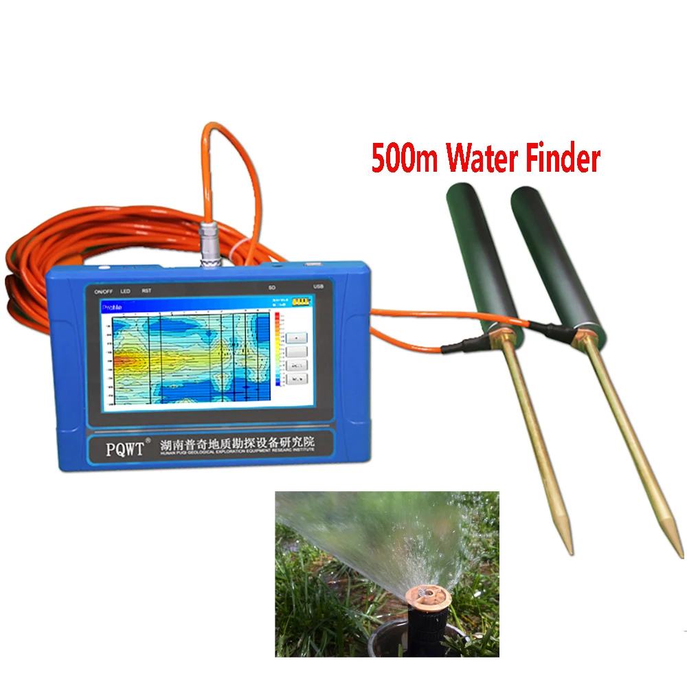 500m Full Automatic Mapping Water Seeker/underground Water Detector ...