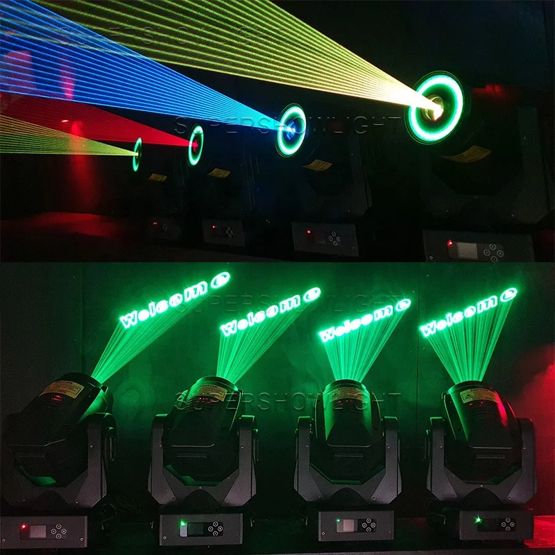 OEM Good Price Moving Animation Laser Light for DJ RGB 3D