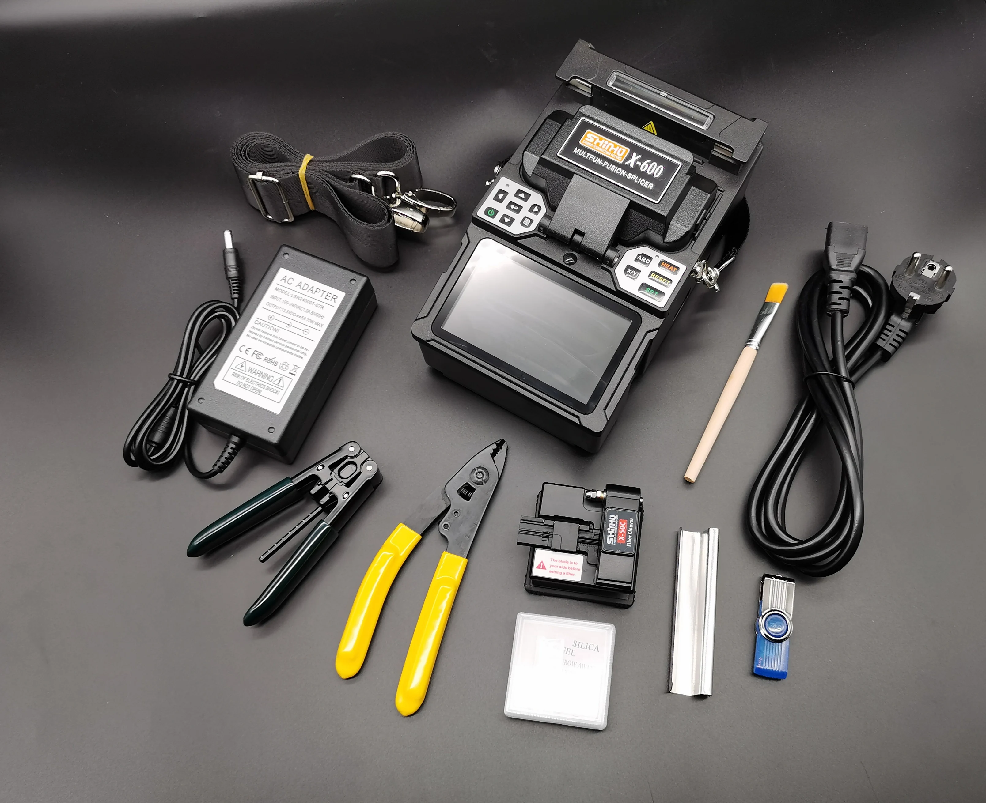 X600 Shinho Fiber Optical Fusion Splicer Splicing Machine For Ftth ...