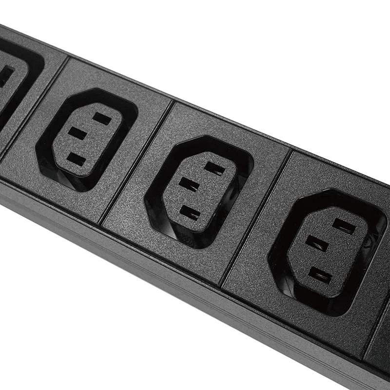 AC 220-250V LCD Metered PDU C13C19 Rack Pdu Power Distribution Unit ...