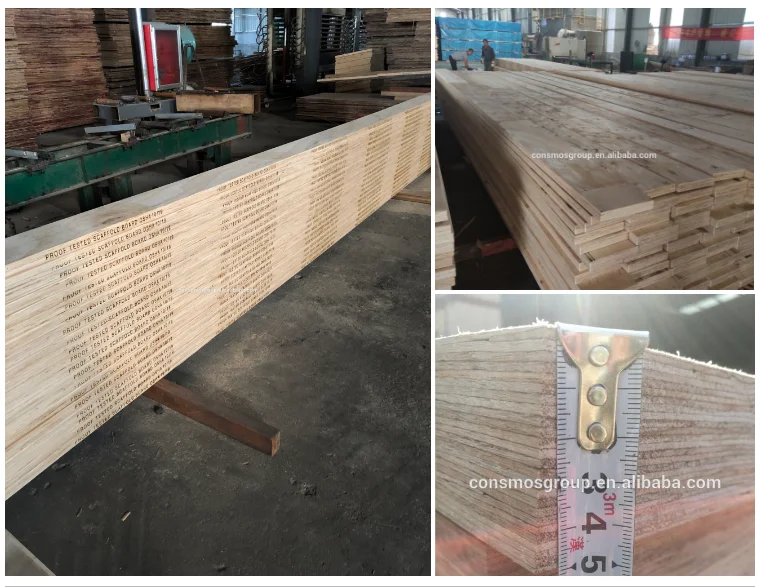 OSHA Pine LVL Scaffold Planks - Durable & Low Formaldehyde
